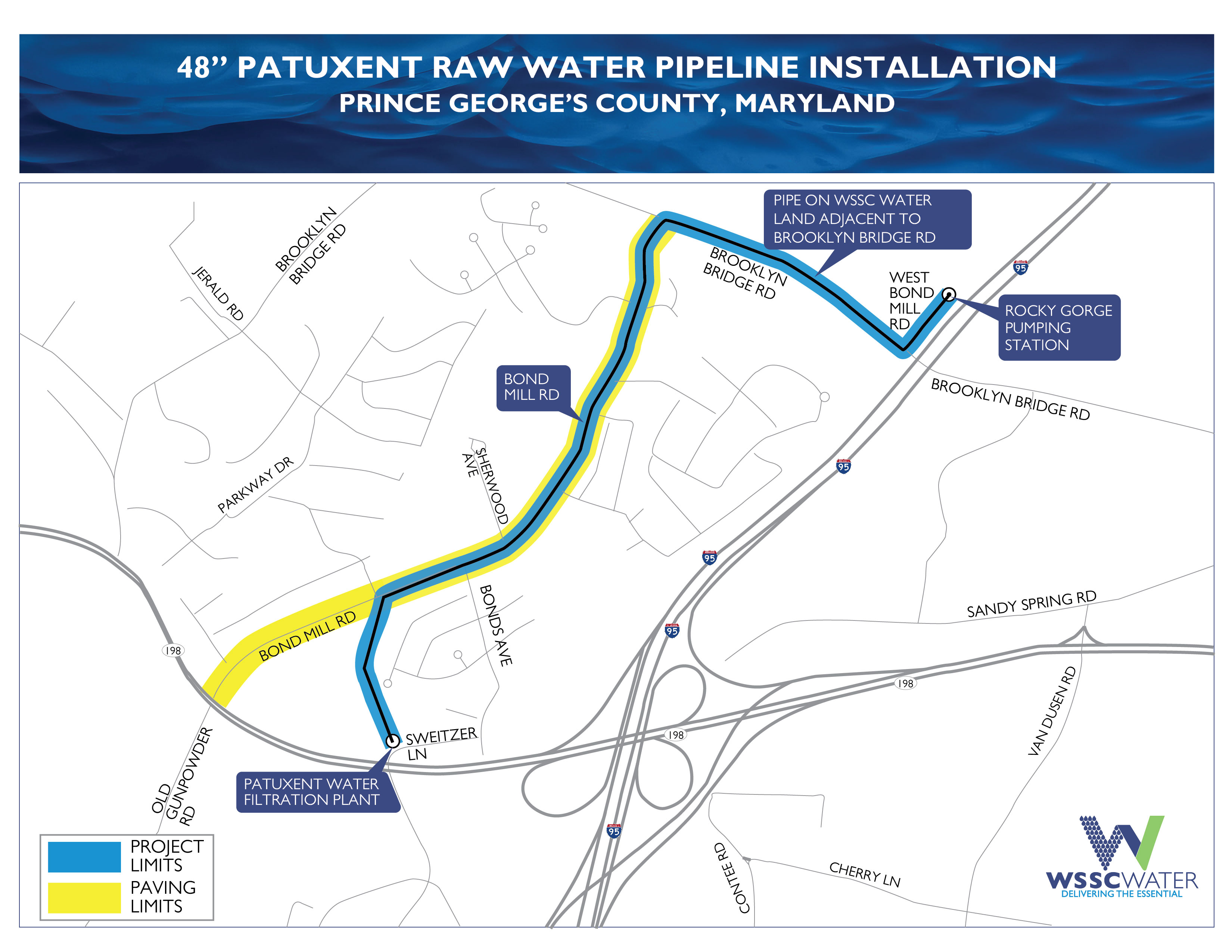 Patuxent 48" Raw Water Pipeline | WSSC Water