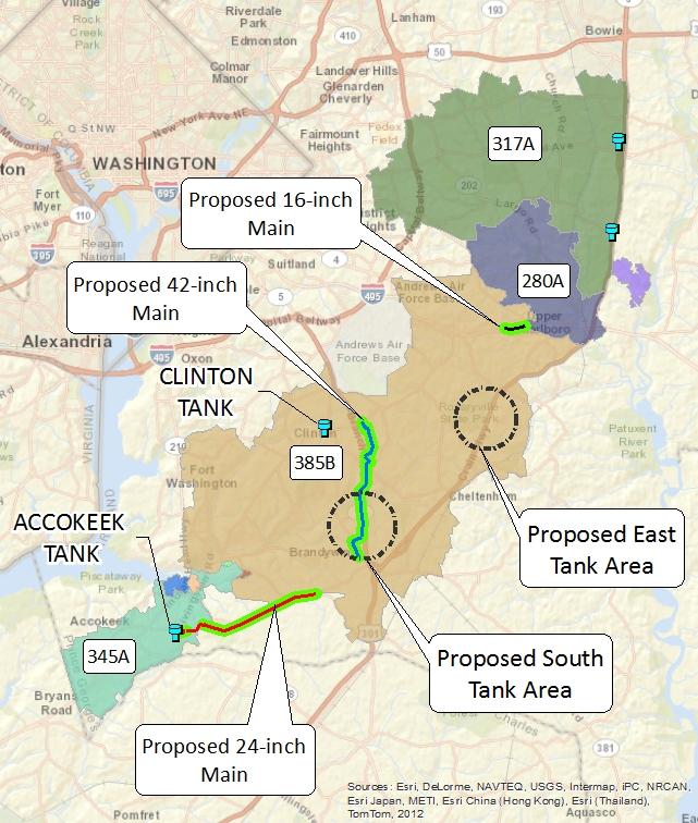 Clinton Zone Improvements | WSSC Water